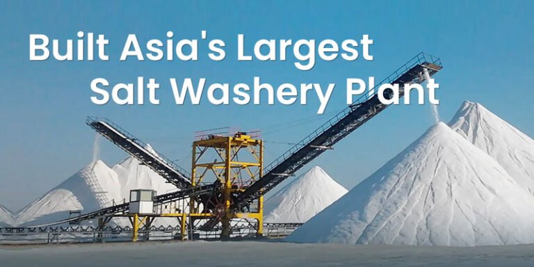 Built Asia's Largest Salt Washery Plant by Zeus Engitech Pvt. Ltd.